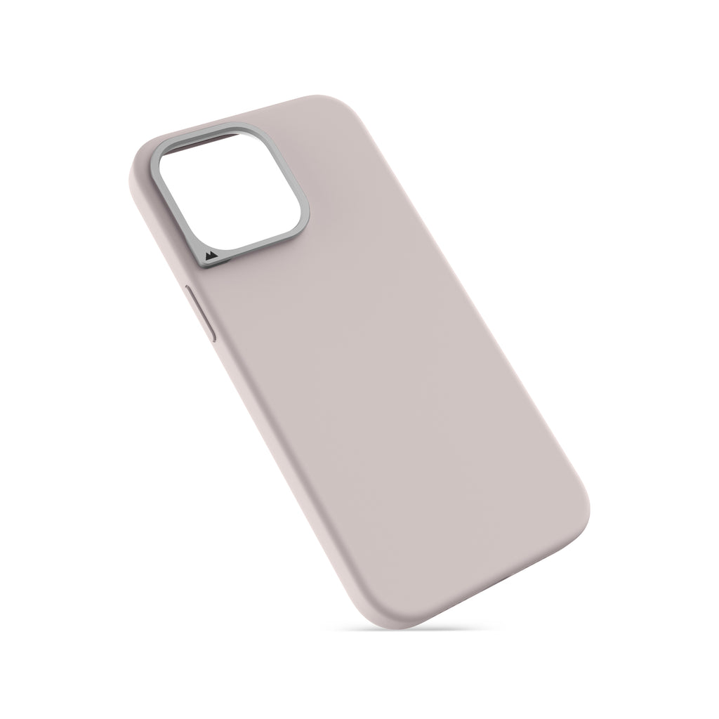 Mous | MagSafe® Compatible Lilac Silicone Phone Case - Minimalist Mous | MagSafe® Compatible Lilac Silicone Phone Case - Minimalist