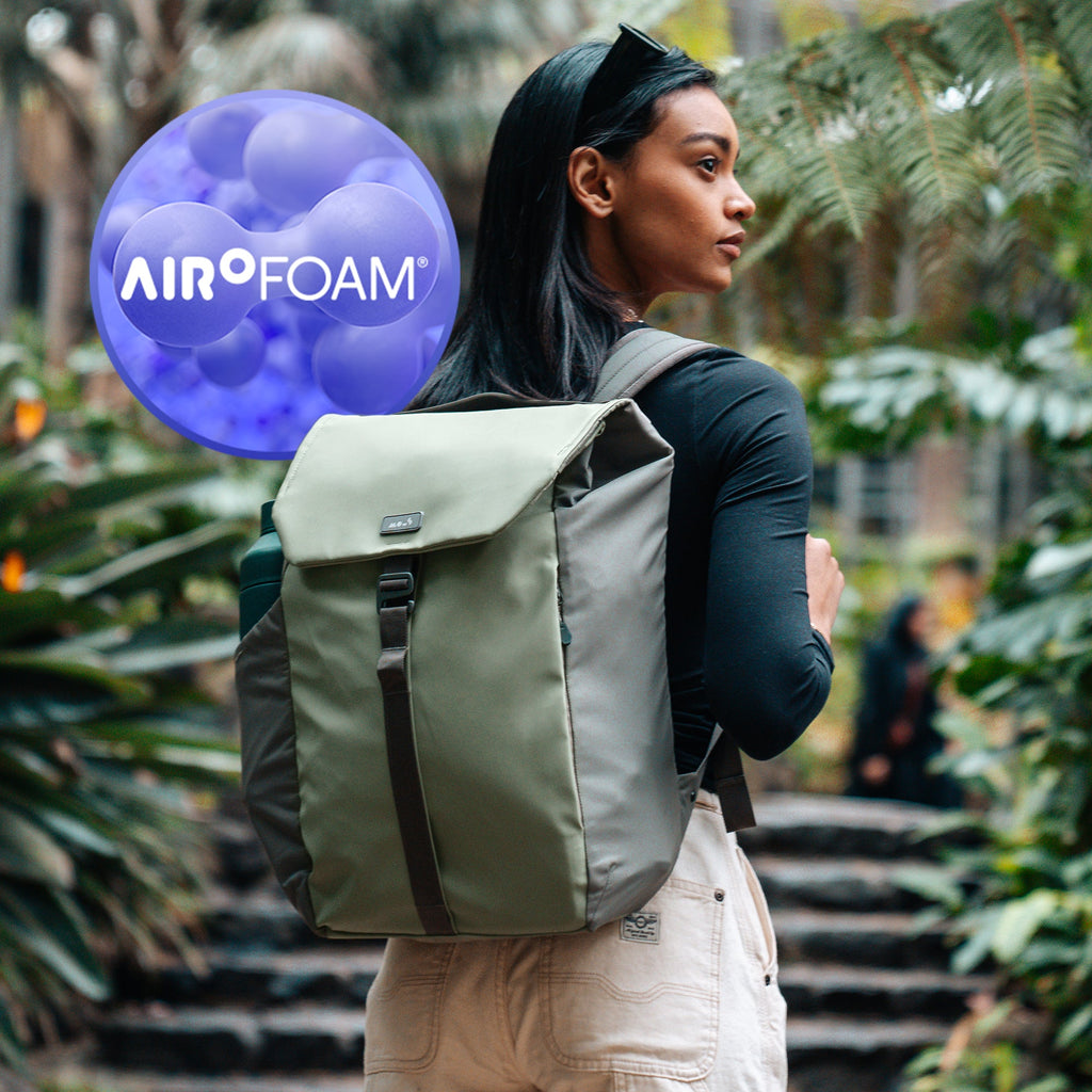 Mous | Day Backpack with AiroFoam® - Sage