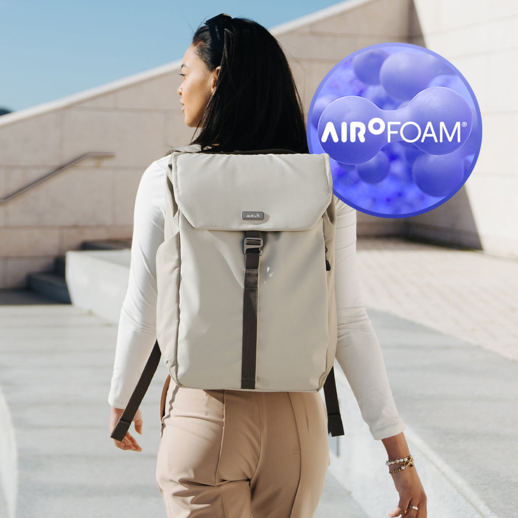 Mous | Day Backpack with AiroFoam® - Stone
