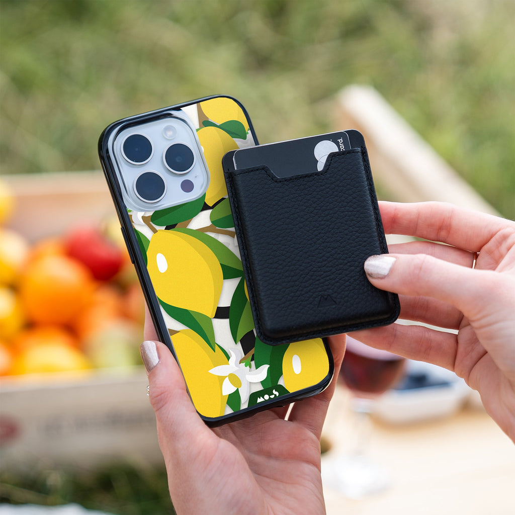 Mous | Fruits MagSafe® Compatible Printed Phone Case – Lemon - Clarity 2.0