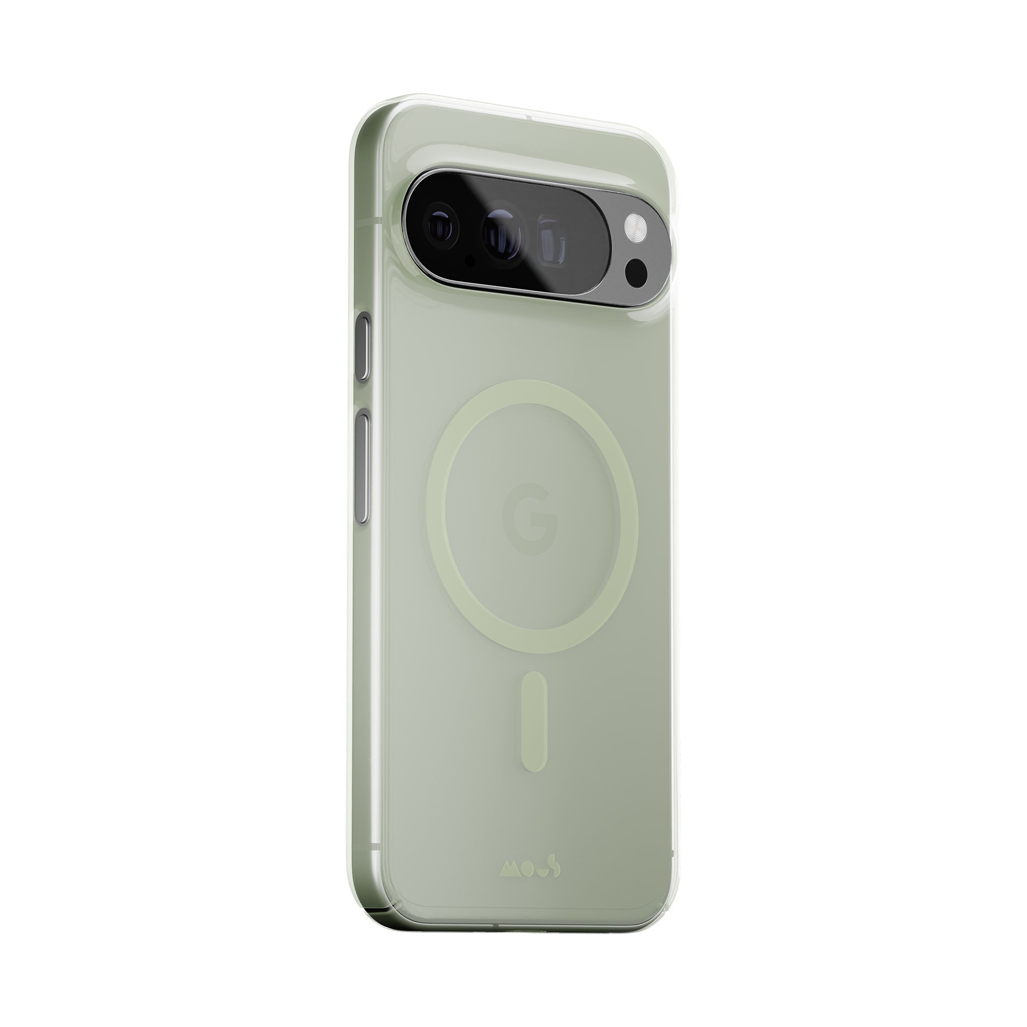 Mous | Clear Lime Green Phone Case - Super Thin