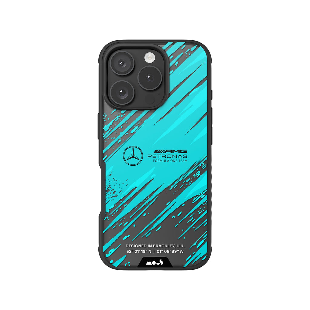 Mous | Energised Protective Phone Case - Clarity x Mercedes-AMG F1 Team