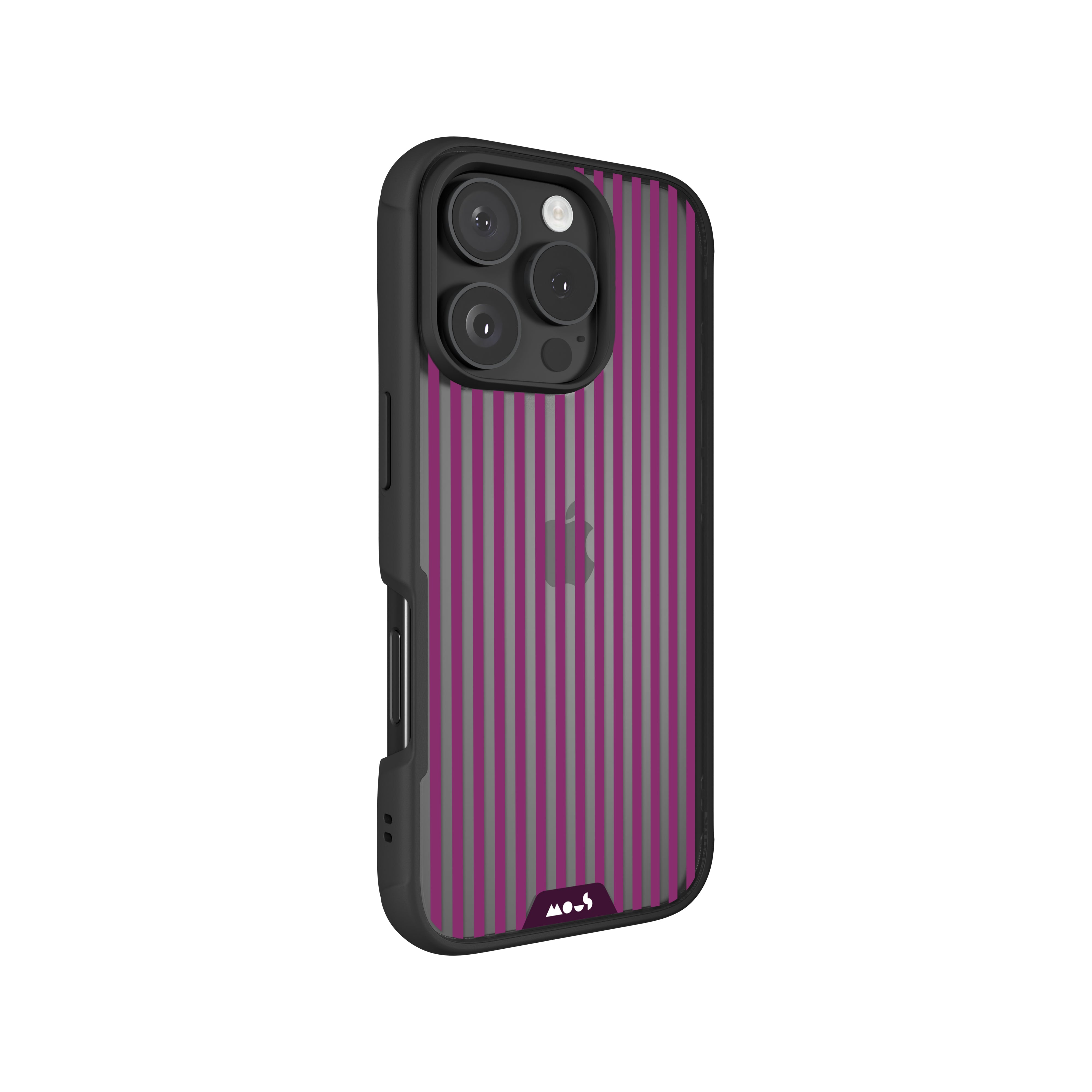 Mous | Mulberry Protective Phone Case - Clarity x Pinstripe