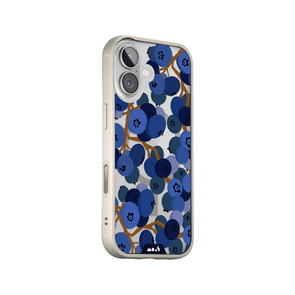 Mous | Blueberry Protective Phone Case - Fruits MagSafe