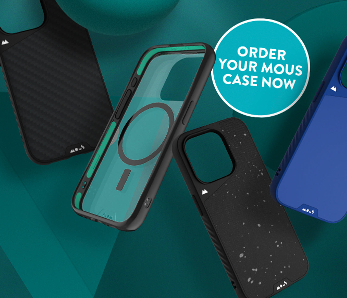 Mous | MagSafe® Compatible Black Phone Case - Super Thin